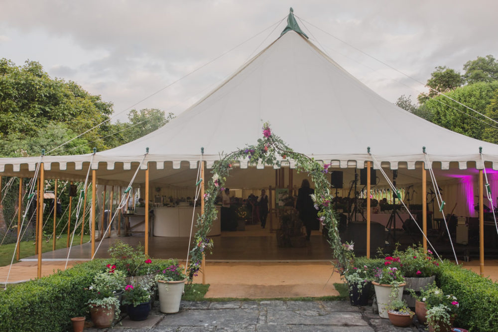 Traditional Canvas Marquee Hire | White Horse Marquees
